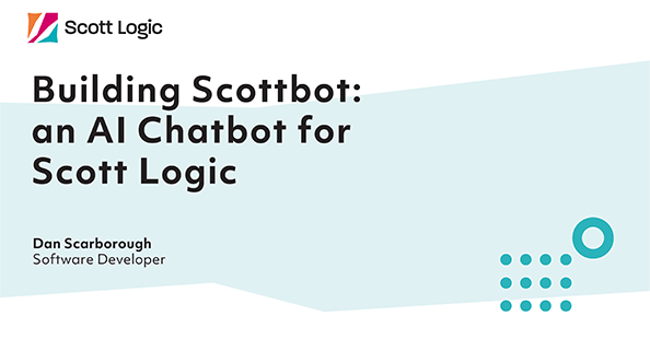Building Scottbot: an AI Chatbot for Scott Logic